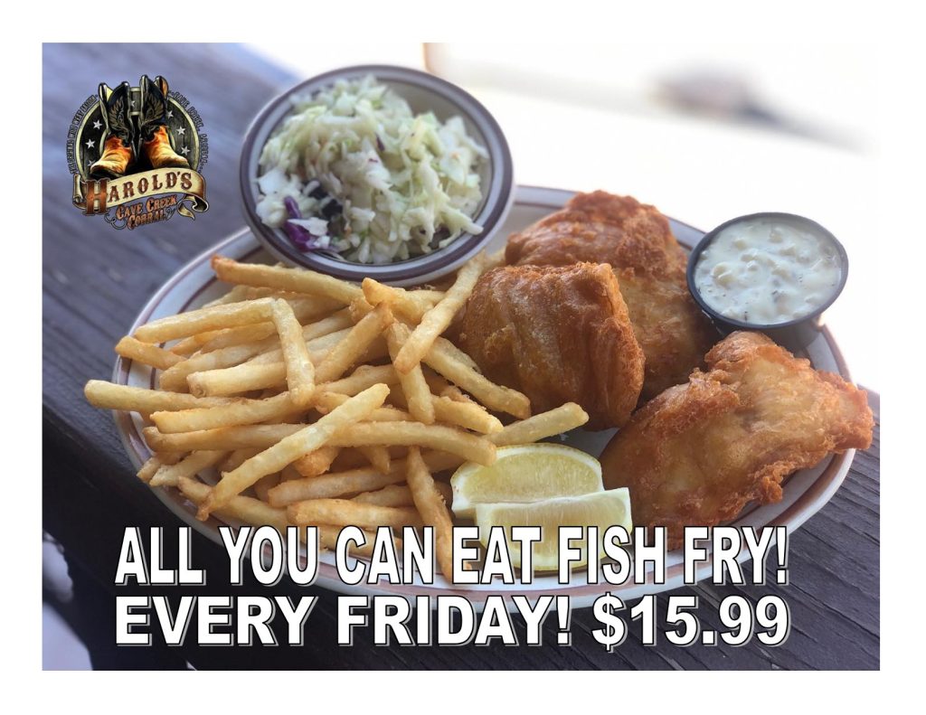 AYCE Fish 2021 - Harold's Cave Creek Corral