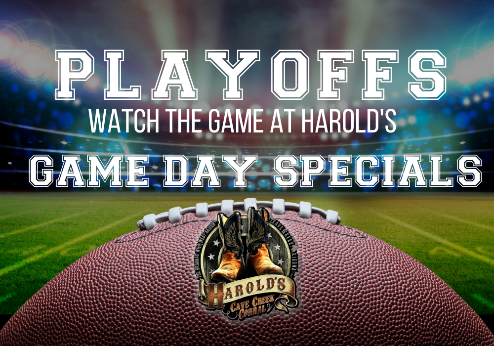 NFL Divisional Playoff Games - Harold's Cave Creek Corral