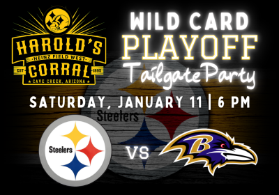 Steelers Club - Harold's Cave Creek Corral
