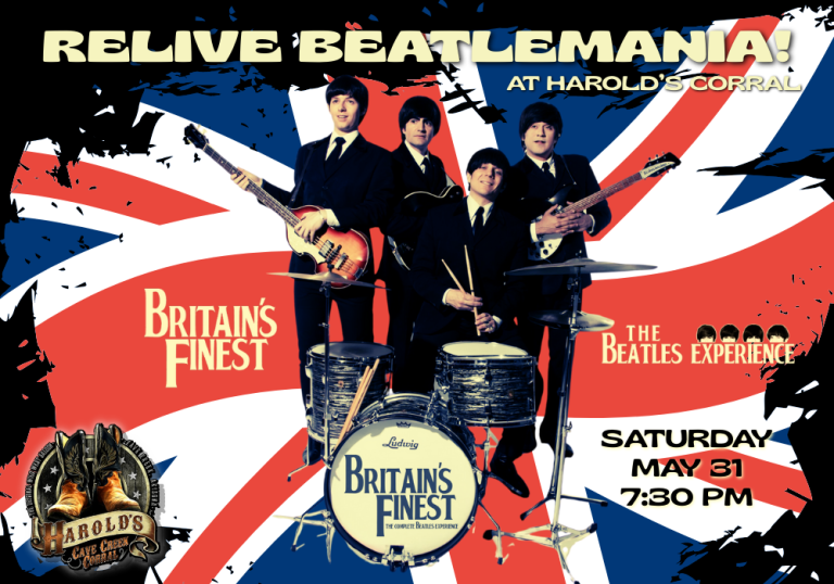 Britain's Finest - A Tribute to the BEATLES - Harold's Cave Creek Corral